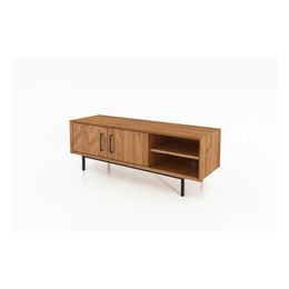 H&ouml;ffner Lowboard Clara holzfarben Ma&szlig;e (cm): B: 144 H: 50 &raquo; H&ouml;ffner