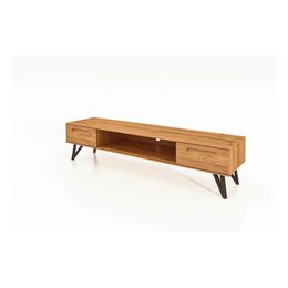 H&ouml;ffner Lowboard Karl holzfarben Ma&szlig;e (cm): B: 182 H: 42 &raquo; H&ouml;ffner