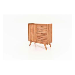 Höffner Highboard Hugo holzfarben Maße (cm): B: 100 H: 105 » Höffner