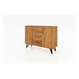 Höffner Highboard Karl holzfarben Maße (cm): B: 136 H: 100 » Höffner