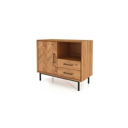 Höffner Sideboard Clara holzfarben Maße (cm): B: 97 H: 80 » Höffner