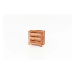 Höffner Nachttisch mit 3 Schüben ¦ holzfarben ¦ Maße (cm): B: 51 H: 51 » Höffner