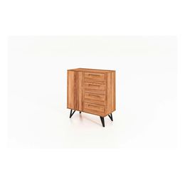 Höffner Highboard Karl ¦ holzfarben ¦ Maße (cm): B: 91 H: 100 » Höffner