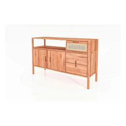H&ouml;ffner Sideboard Greta holzfarben Ma&szlig;e (cm): B: 142 H: 86 &raquo; H&ouml;ffner