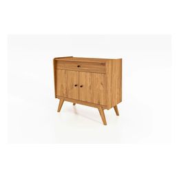 Höffner Highboard Hugo holzfarben Maße (cm): B: 100 H: 90 » Höffner