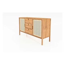 H&ouml;ffner Sideboard Greta holzfarben Ma&szlig;e (cm): B: 142 H: 84 &raquo; H&ouml;ffner
