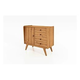 Höffner Highboard Hugo holzfarben Maße (cm): B: 100 H: 90 » Höffner