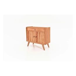 Höffner Highboard Hugo holzfarben Maße (cm): B: 100 H: 90 » Höffner