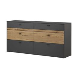 U.N.O uno Sideboard Butera grau Maße (cm): B: 184 H: 89 T: 44.0 » Höffner