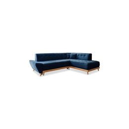 Miuform Ecksofa mit Schlaffunktion Dazzling Daisy ¦ blau ¦ Maße (cm): B: 253 H: 77 » Höffner