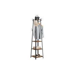 Höffner Kleiderständer Barnet ¦ braun ¦ Holzwerkstoff,Metall ¦ Maße (cm): B: 43 H: 180 » Höffner