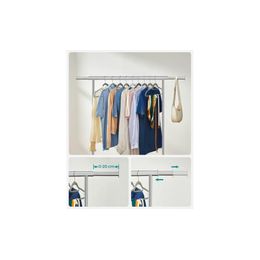 Höffner Kleiderständer Pataye ¦ silber ¦ Metall ¦ Maße (cm): B: 92 H: 161,5 » Höffner