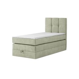 H&ouml;ffner Boxspringbett mit Bettkasten Leeds gr&uuml;n Ma&szlig;e (cm): B: 90 H: 121 &raquo; H&ouml;ffner