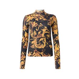 Versace Jeans Couture Pullover 'BAROCCO PORCELAIN' Damen Größe L braun / pueblo / schwarz