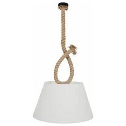 N&auml;ve N&Auml;VE Pendelleuchte "Rope", beige (natur), 1, Leuchten, Exkl. 1x E27 max. 40W,Juteseil, Pendelleuchte