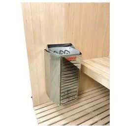 Infrarotkabine Sanotechnik "ALASKA", braun (holzfarben), Saunaofen, integrierte Steuerung, 3,5 kW, Saunen, & Sauna, 2 in 1