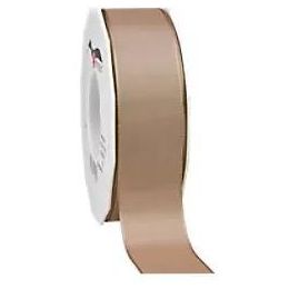 PR&Auml;SENT PRAESENT Taftband 6054050-105 Taupe 40 mm x 50 m 2 St&uuml;ck
