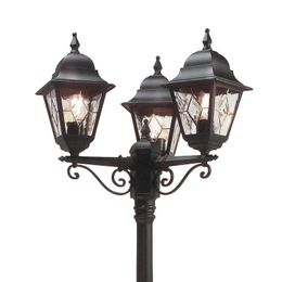 Elstead Lighting Norfolk Pollerleuchte, E27, NR8-BLK,