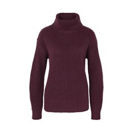 Tchibo - Grobstrickpullover mit Rollkragen - Damen - Gr. S - bordeaux