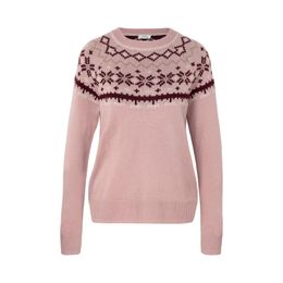 Tchibo - Norweger-Strickpullover - Damen - Gr. XL - weiß/jacquard