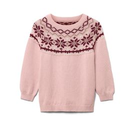 Tchibo - Kinder-Strickpullover - M&auml;dchen - Gr. 98/104 - wei&szlig;