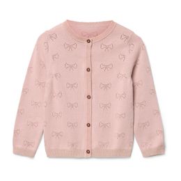 Tchibo - Kinder-Strickjacke - Mädchen - Gr. 110/116 - rosa