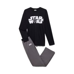 Tchibo - Pyjama-Set &raquo;Star Wars&laquo; - Herren - Gr. S - schwarz/print