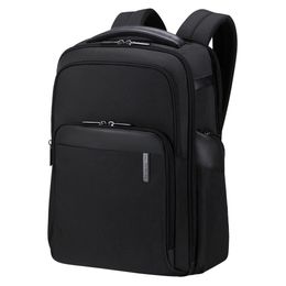 Laptoprucksack Samsonite "EVOSIGHT 14,1''", Gr. B/H/T: 29cm x 41cm x 16cm, schwarz, Polyester, unifarben, Rucksäcke, Businessrucksack Rucksack für Laptop, Tablet und Co.