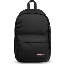Freizeitrucksack Eastpak "BACK TO WORK", Gr. B/H/T: 29,5cm x 43cm x 25cm, schwarz, Polyester, Basic, Rucksäcke, mit separatem Laptopfach