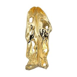 Jane K&oslash;nig Earrings 'Leaf' female Gold size One Size
