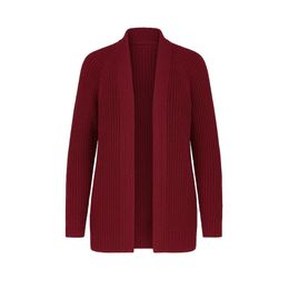 WOMAN VISION Strickjacke Damen Größe L dunkelrot