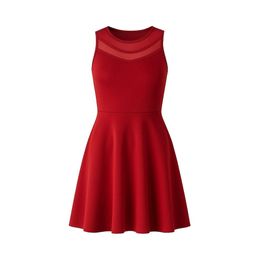 WOMAN VISION Kleid Damen Größe 40 rot Winterkleid