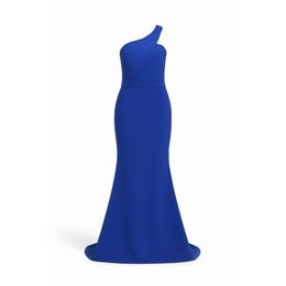 WOMAN VISION Kleid Damen Größe 38 blau Winterkleid