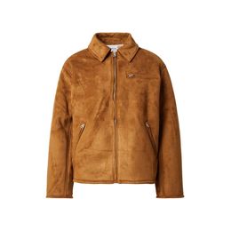 TOPMAN Between-Season Jacket male Brown size S