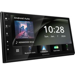 Kenwood DMX553DABS Moniceiver mit CarPlay und Android Auto support / Touchscreen / Digitalradio / Freisprecheinrichtung 6,8 Zoll - Navi- & Moniceiver