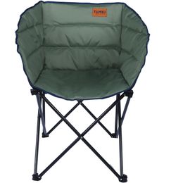 TAMBU Asana Camping Faltstuhl aus recyceltem Polyester bis 120 kg - Faltstühle