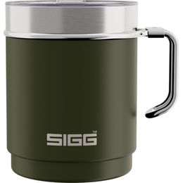 Sigg Travel Mug Thermobecher Edelstahl vakuumisoliert 0,3 Liter roasted green - Isolierbecher