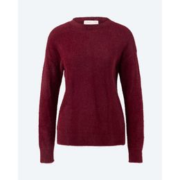 Strickpullover mit Flauschgarn