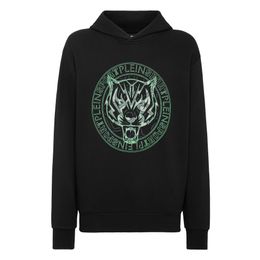 Plein Sport Sweatshirt 'Tiger' Herren Gr&ouml;&szlig;e M gr&uuml;n / schwarz / wei&szlig;