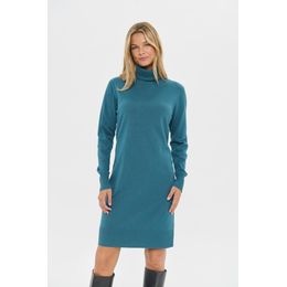 Saint Tropez Kleid 'SZMila' Damen Größe 42 petrol Winterkleid