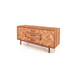 M&ouml;bel Kraft Sideboard holzfarben Ma&szlig;e (cm): B: 144 H: 65 &raquo; M&ouml;bel Kraft