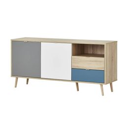 Möbel Kraft Sideboard mehrfarbig Maße (cm): B: 150 H: 71 T: 40.0 » Möbel Kraft
