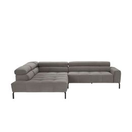 Max Schelling Ecksofa verstellbare Kopfteile MS Verve grau Maße (cm): B: 311 H: 88 T: 219.0 » Möbel Kraft