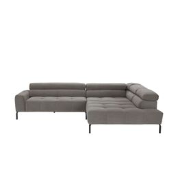 Max Schelling Ecksofa verstellbare Kopfteile MS Verve grau Maße (cm): B: 311 H: 88 T: 219.0 » Möbel Kraft