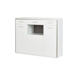 Primo Highboard Setto weiß Maße (cm): B: 154 H: 121 T: 45.0 » Möbel Kraft