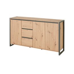 Möbel Kraft Sideboard holzfarben Maße (cm): B: 160 H: 88 T: 40.0 » Möbel Kraft