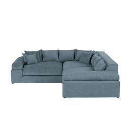 Smart Ecksofa Lianea blau Maße (cm): B: 278 H: 86 T: 278.0 » Möbel Kraft