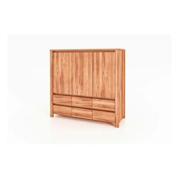 M&ouml;bel Kraft Highboard holzfarben Ma&szlig;e (cm): B: 115 H: 112 &raquo; M&ouml;bel Kraft