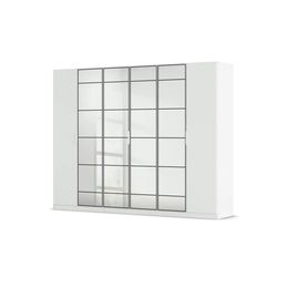 M&ouml;bel Kraft Kleiderschrank mit Spiegel wei&szlig; Ma&szlig;e (cm): B: 271 H: 210 &raquo; M&ouml;bel Kraft