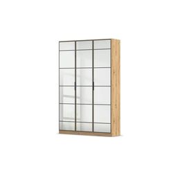 M&ouml;bel Kraft Spiegelschrank mit Einlegeb&ouml;den verspiegelt Ma&szlig;e (cm): B: 136 H: 210 &raquo; M&ouml;bel Kraft
